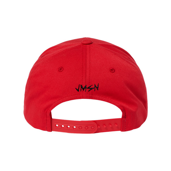Red 'Soft Spot' Classic Snapback Cap – JMSN Shop